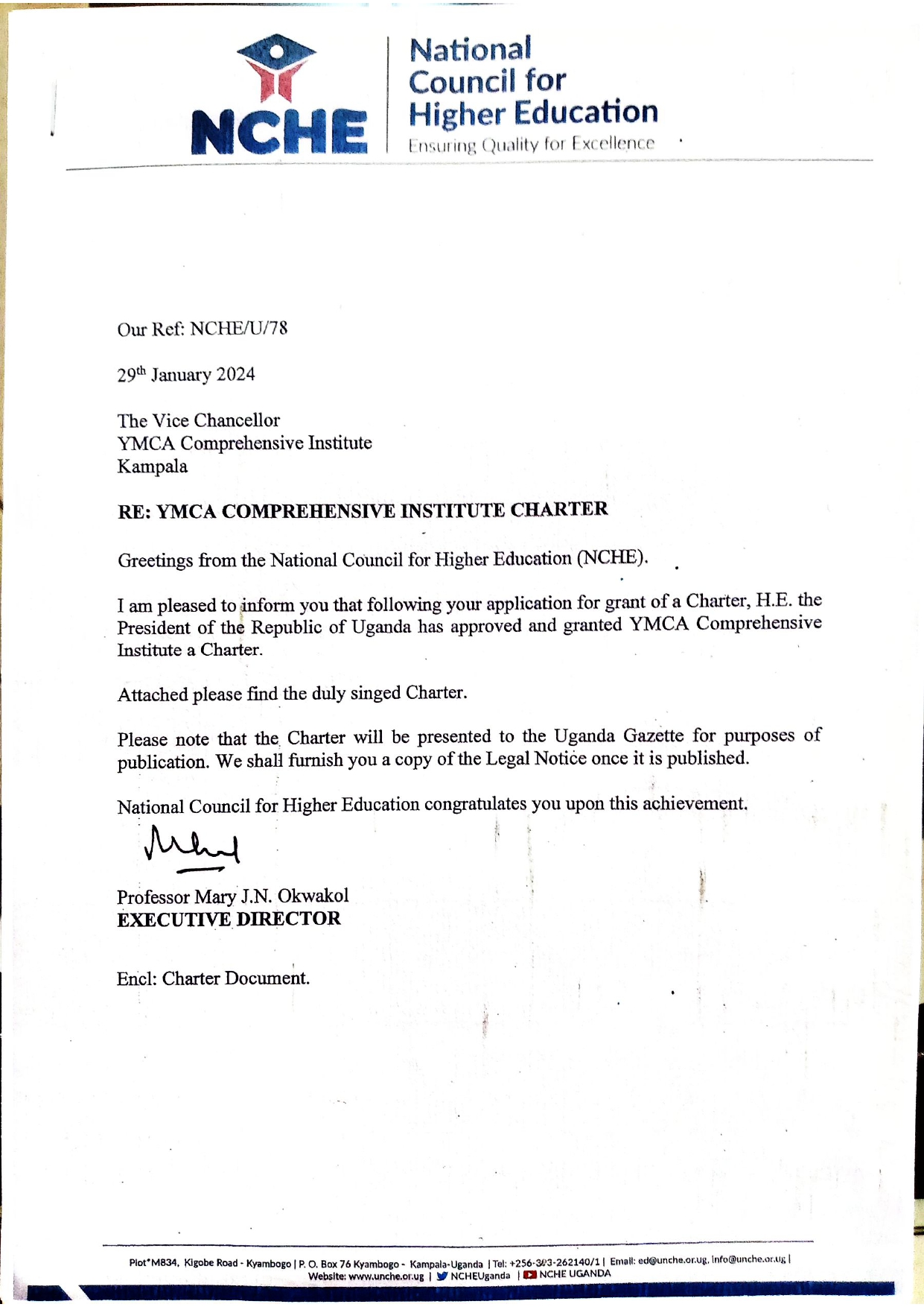 YMCA Comprehensive Institute (YCI) Receives Charter Status - YMCA ...